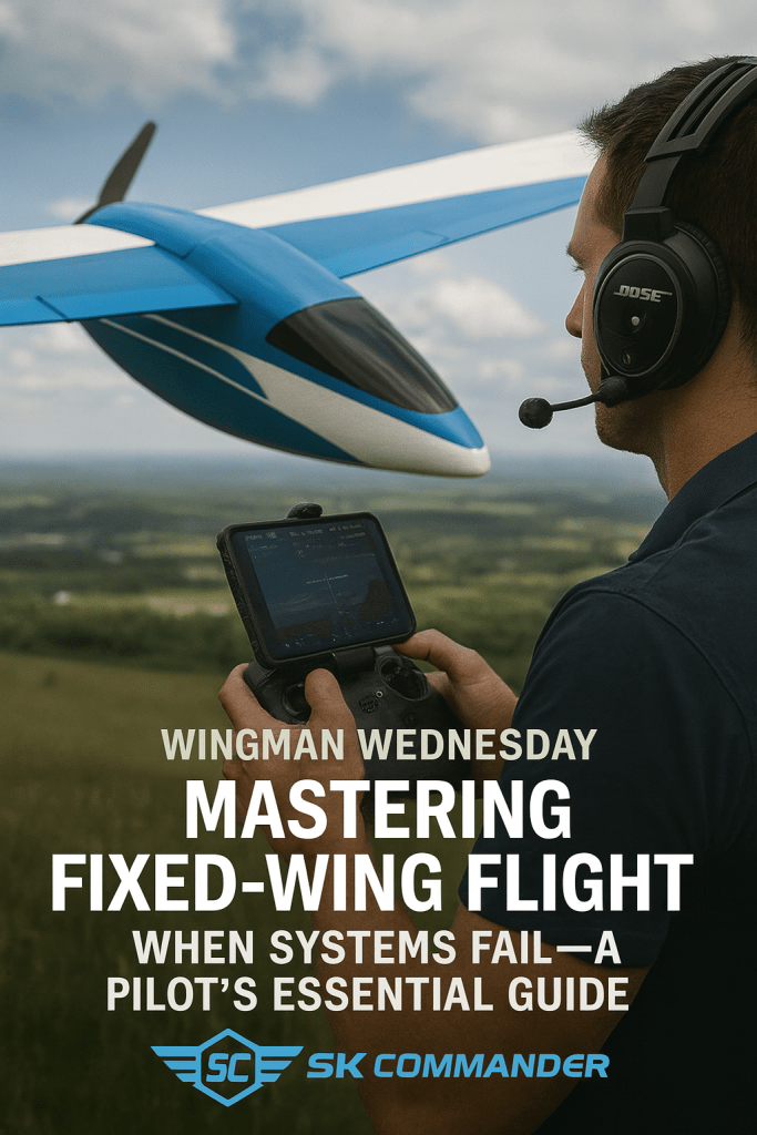 🛩️ Wingman Wednesday: Mastering Fixed-Wing Flight When Systems Fail—A ...